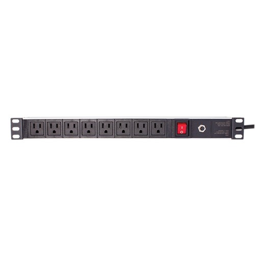 1U 8-WAY,PDU W/CIRCUIT BREAKER