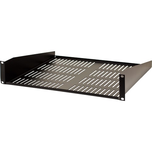 1U VENTED SHELF SINGLE SIDE