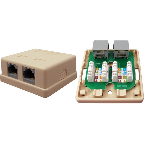 2-PORT SMB WITH CAT5E JACK