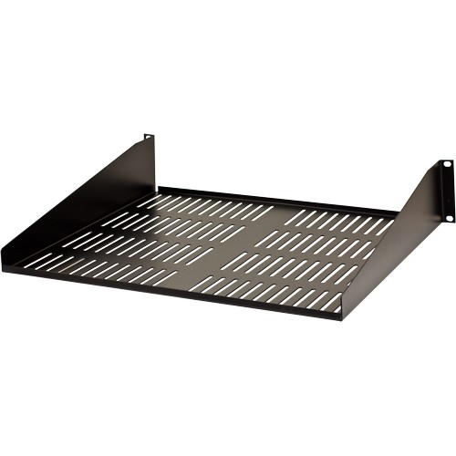 2U VENTED SHELF SINGLE SIDE