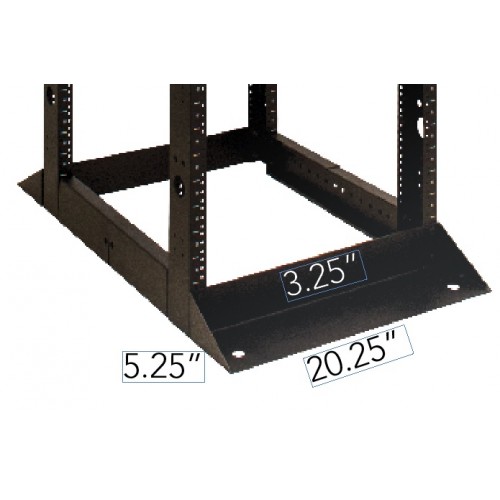 45U 4 POST OPEN RACK ALUMINUM