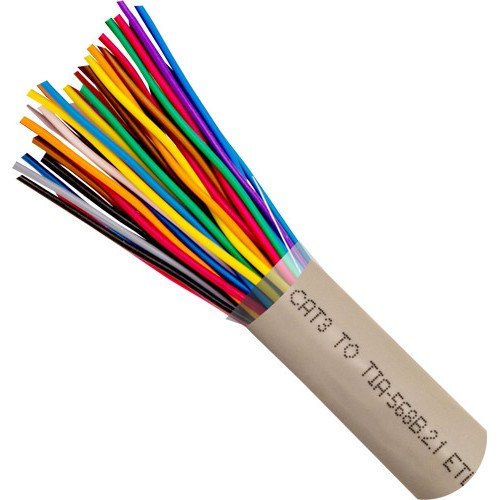 CAT3 UTP 1FT, 25PAIR GRAY - 1000 FT