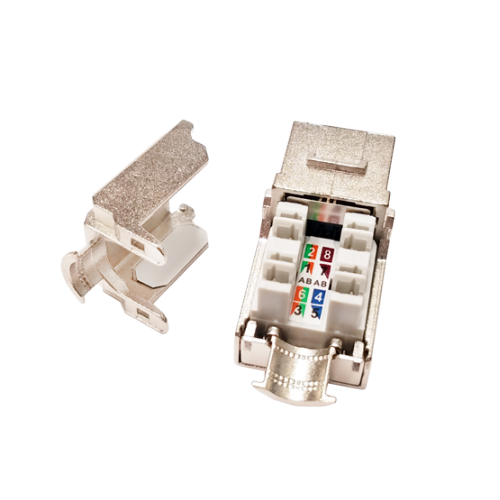CAT6 90° SHIELDED KEYSTONE
