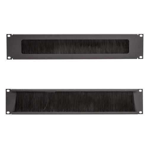 RACK MOUNT BRUSH PANEL 2U