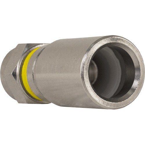 083-1042/CP/Q RG59 RG6 Compression Type Connector - Quad Shield